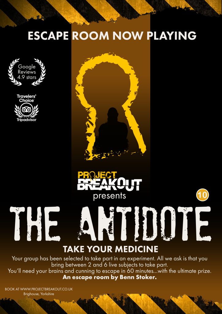 The Antidote movie poster 2022 - Project Breakout